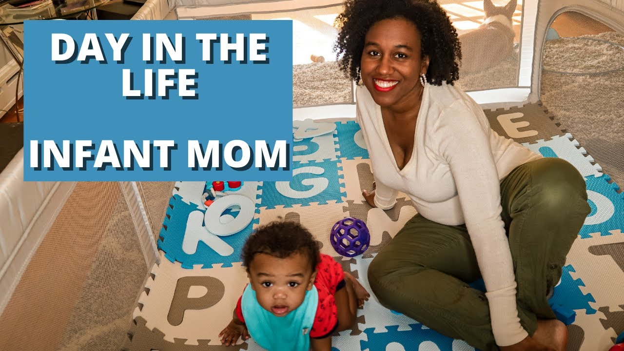Work From Home Mom Routine | Infant Mom | Day in the Life - YouTube