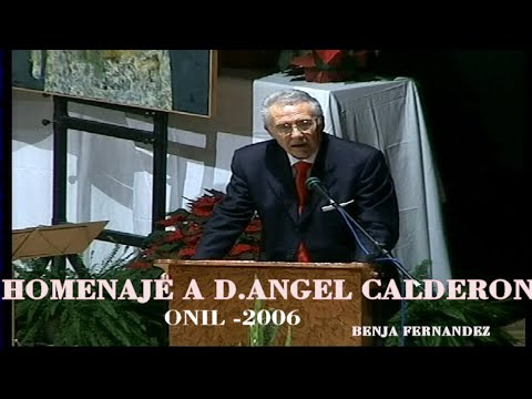 HOMENAJE D.ANGEL CALDERON - YouTube