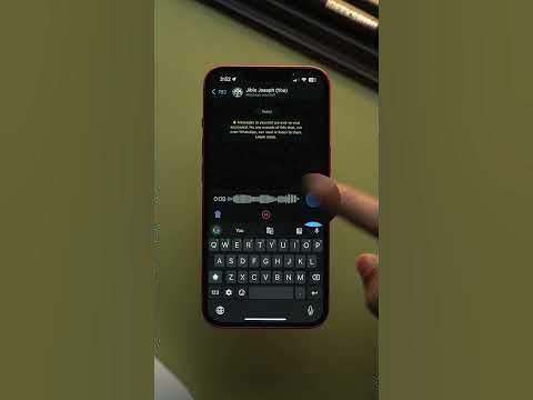 Disappearing Voice Notes on Whatsapp 😅 #whatsapp @iGeeksBlog - YouTube