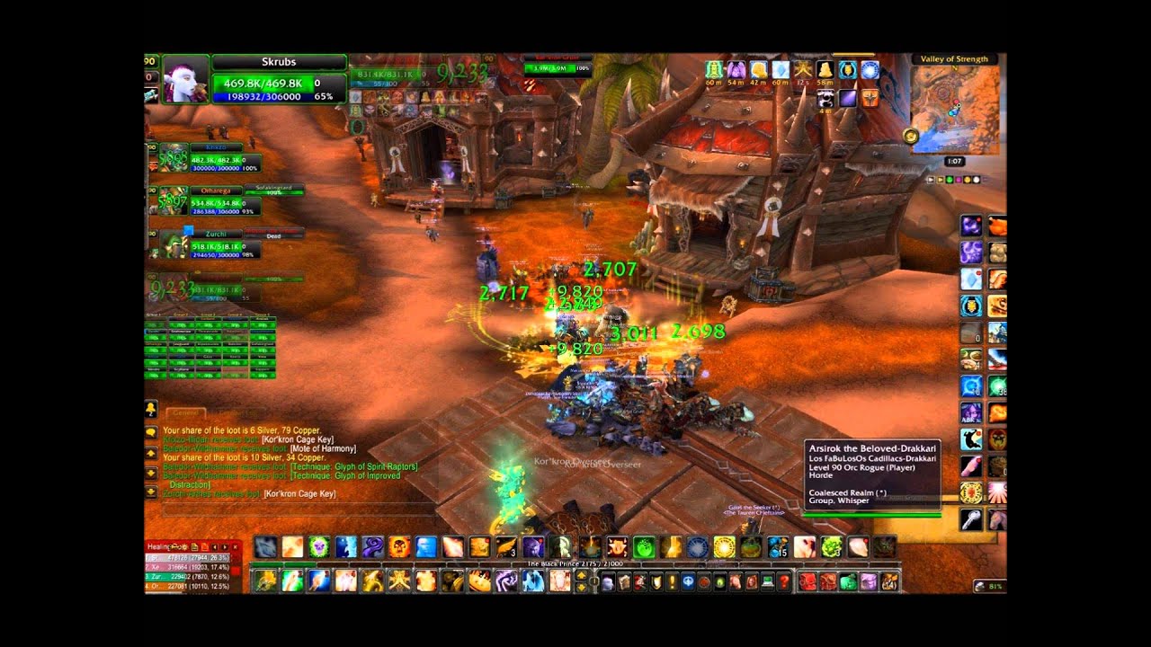 World of Warcraft Siege of Orgrimmar Gates of Retribution - YouTube