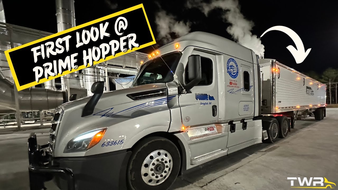 Prime Inc's Latest Hopper Trailer: First Load Filled With Surprises ...