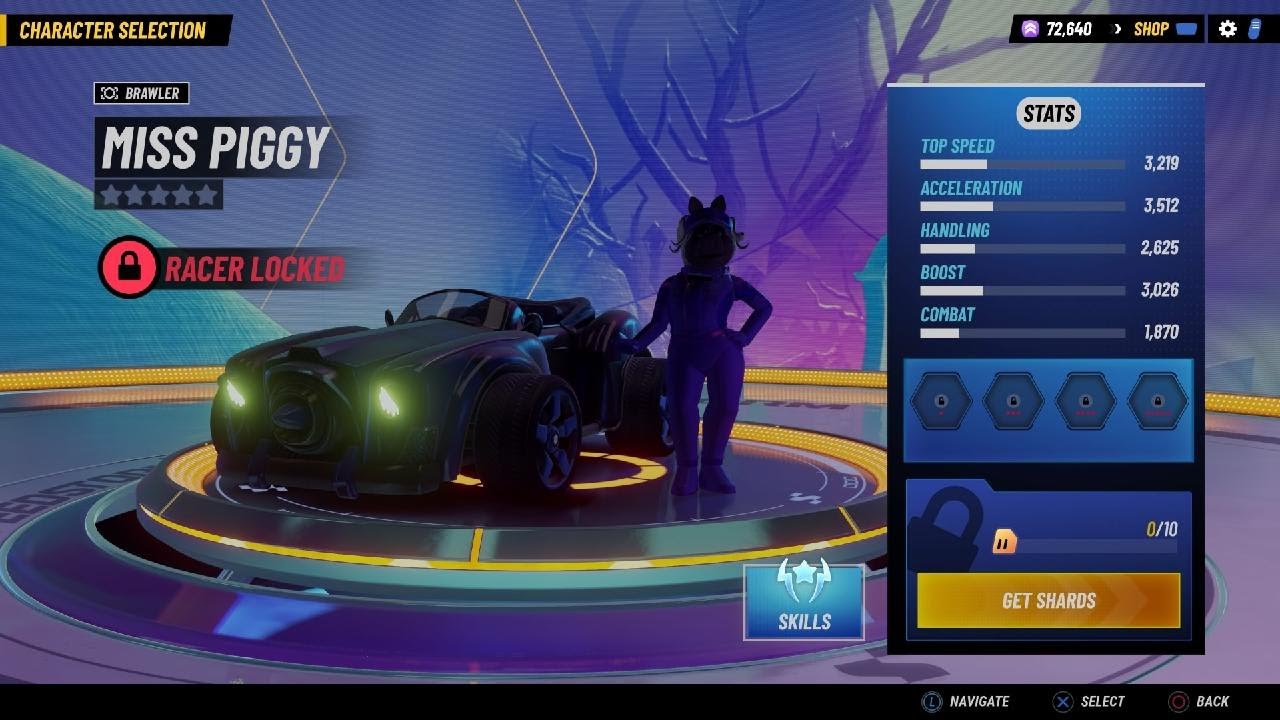 MISS PIGGY - LOCK CHARACTER - Disney Speedstorm - YouTube