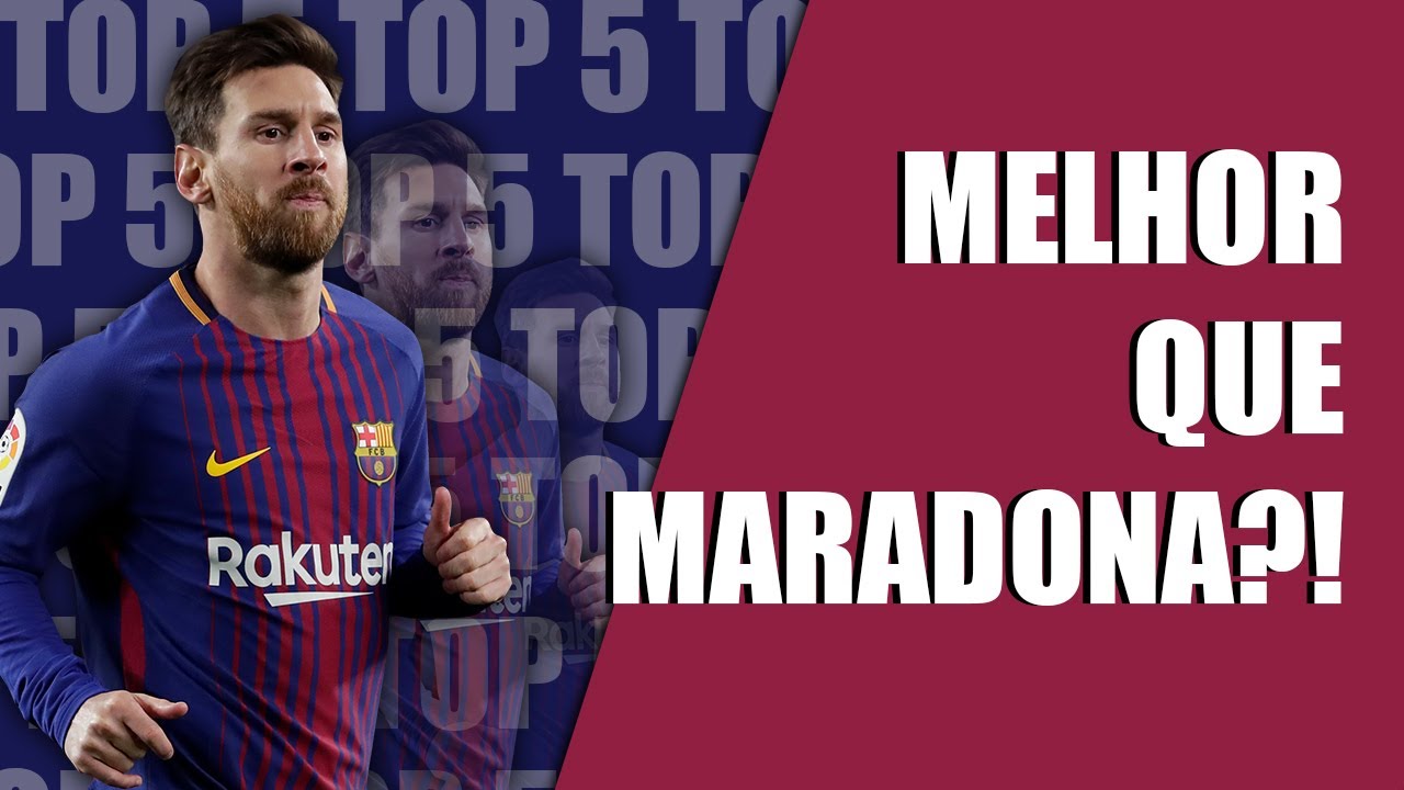 TOP 5 - MESSI - YouTube