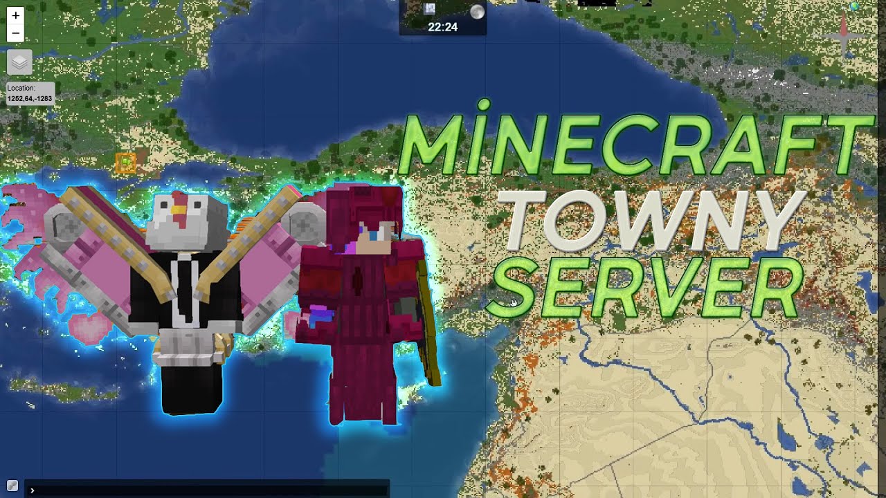 Özel İtemli⚔Earthmc Benzeri Gerçek Dünya Haritalı Türk Towny Server ...