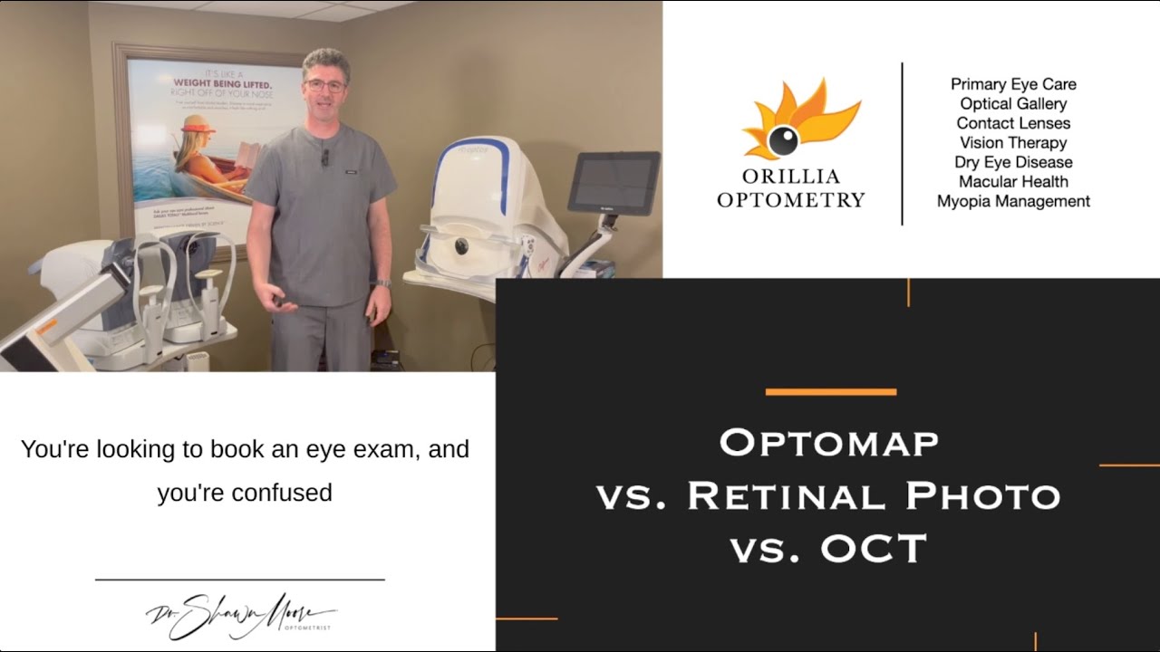 Optomap vs Retinal Photo vs OCT - YouTube