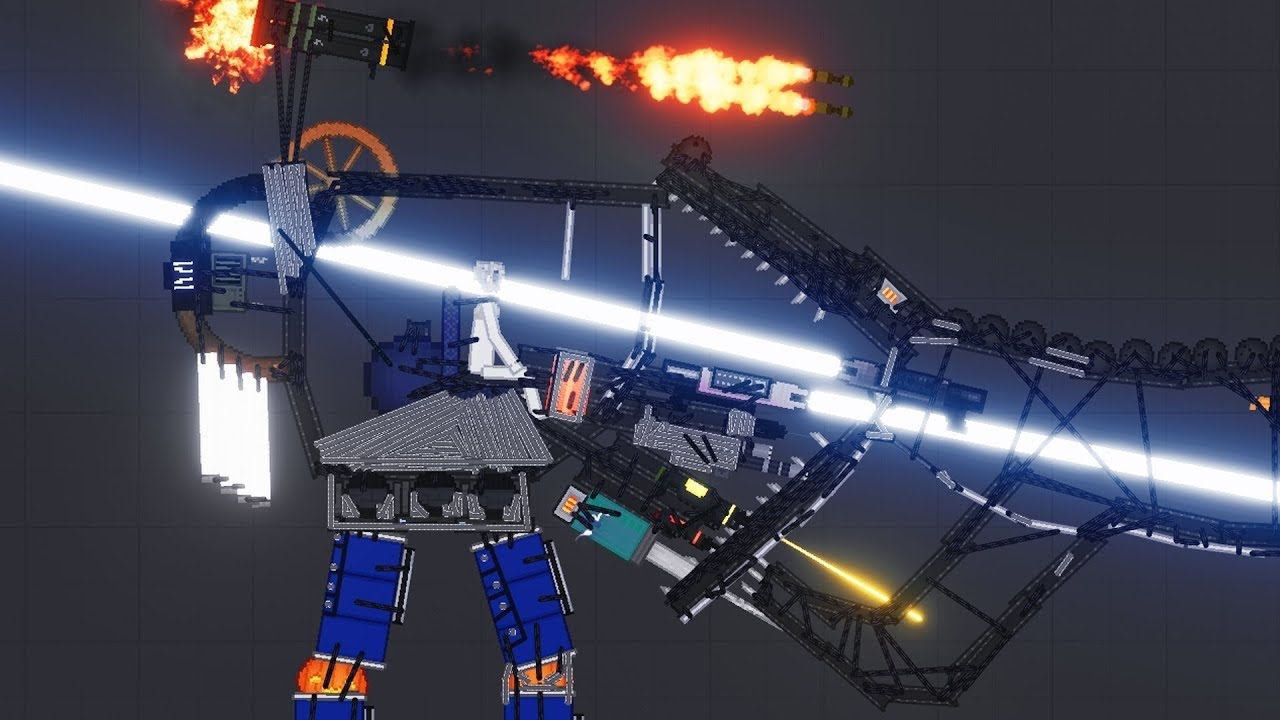 People Playground / Which Machine Is The Most Powerful - Giant Mechs Vs ...