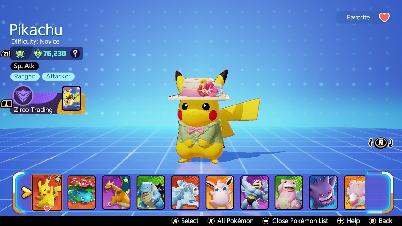 Nintendo SWITCH Lite-POKEMON Unite-1st Anniversary-Pikachu-Pika Party ...