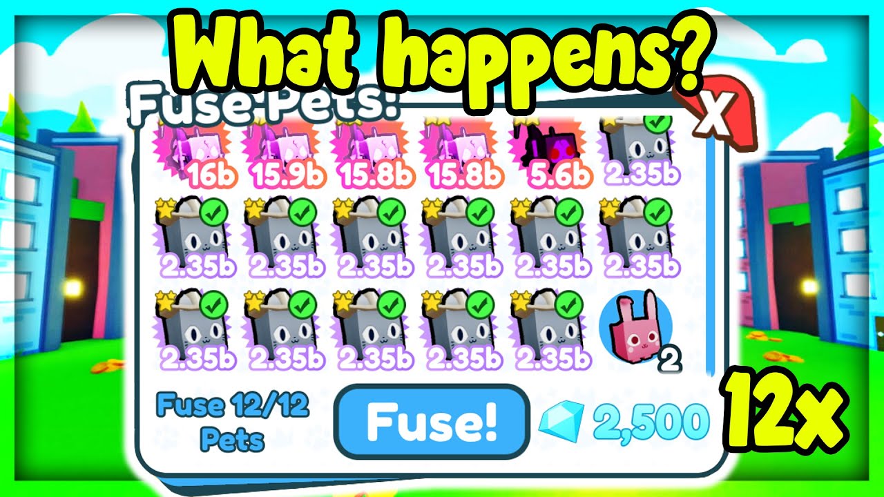 What Happens When You Fuse 12 Cowboy Cats In Pet Simulator X (Roblox ...