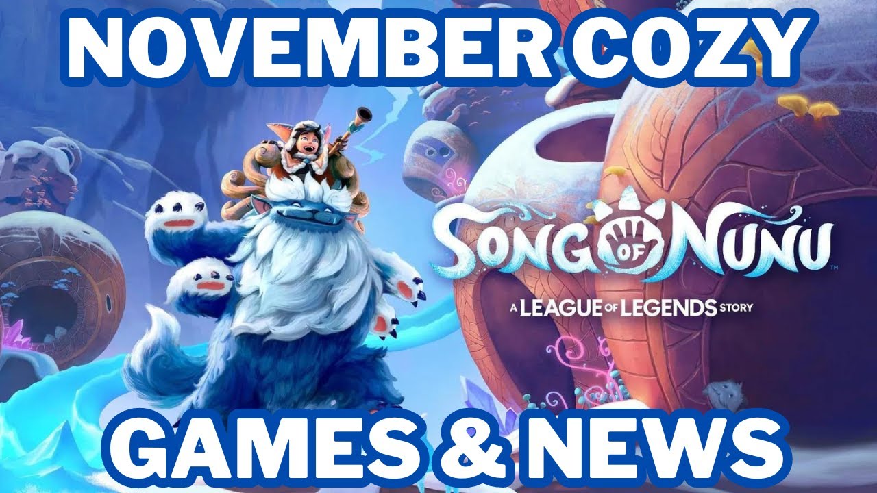 Brand NEW November cozy games + MASSIVE cozy game news - YouTube