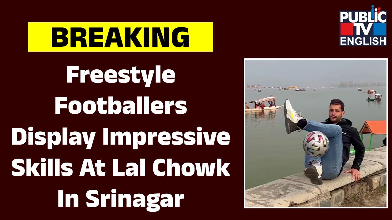 Renowned Freestyle Footballers Aguska & Patrick Entertain Srinagar ...