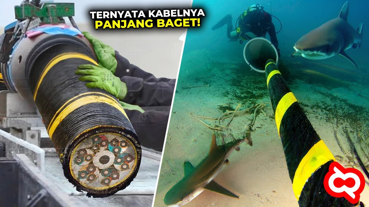 MENGERIKAN! Begini Proses Pemasangan Kabel Komunikasi Bawah Laut ...
