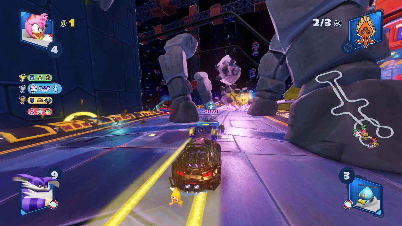 Team Sonic Racing (PC) walkthrough - Dark Arsenal - YouTube