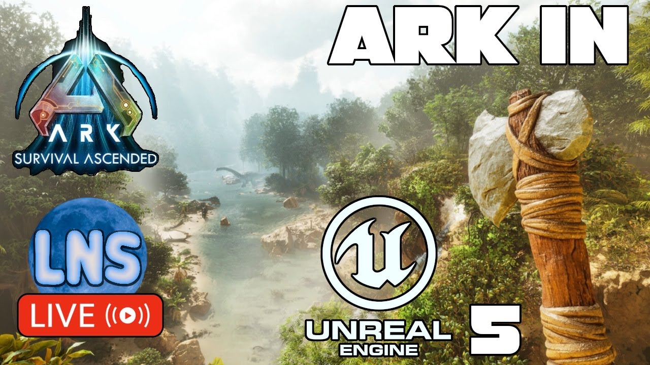 Ark ASA First Look! Playing Official PvE Ark Survival Ascended UE5 (18 ...