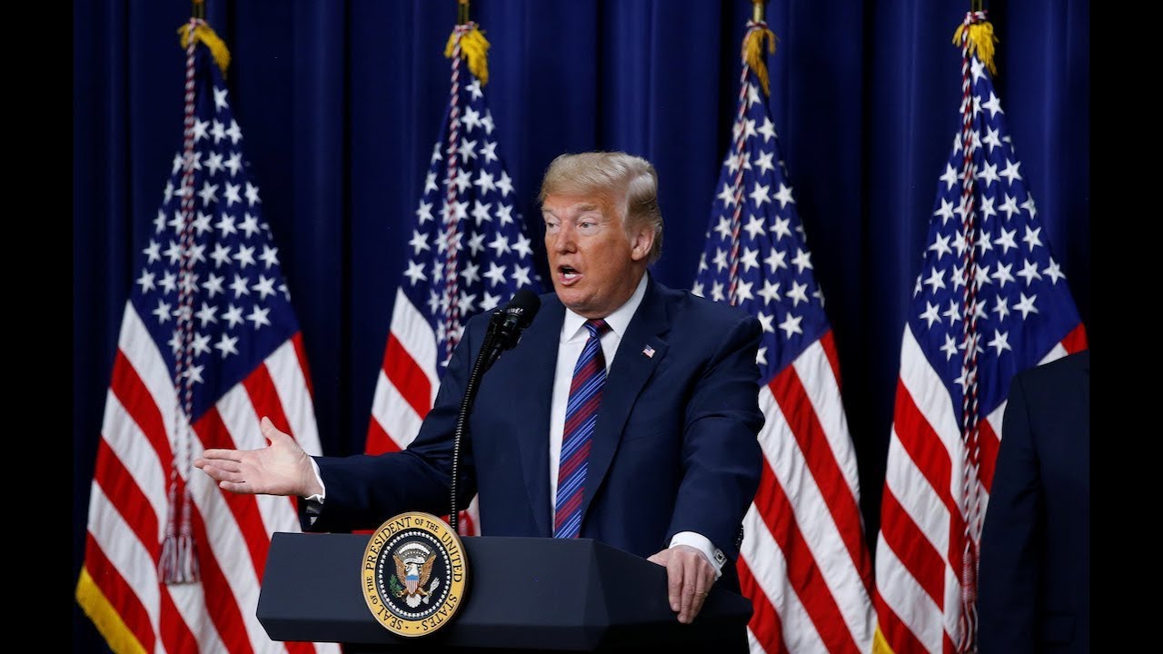 WATCH: President Trump participates in U.S. Coast Guard change-of ...