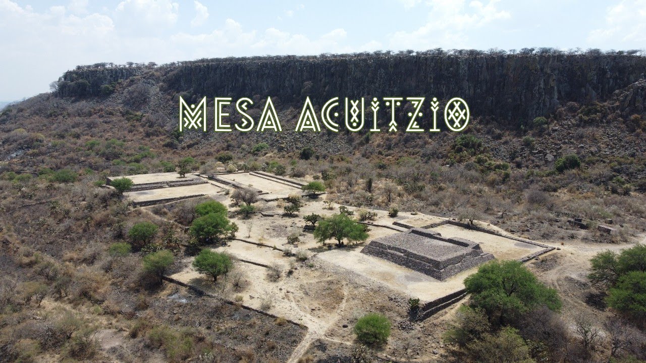 MESA ACUITZIO Zona arqueológica de Zaragoza, La Piedad Michoacán - YouTube