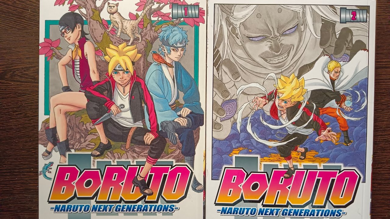 Boruto Manga unboxing // Boruto volume 1 & 2 unboxing - YouTube