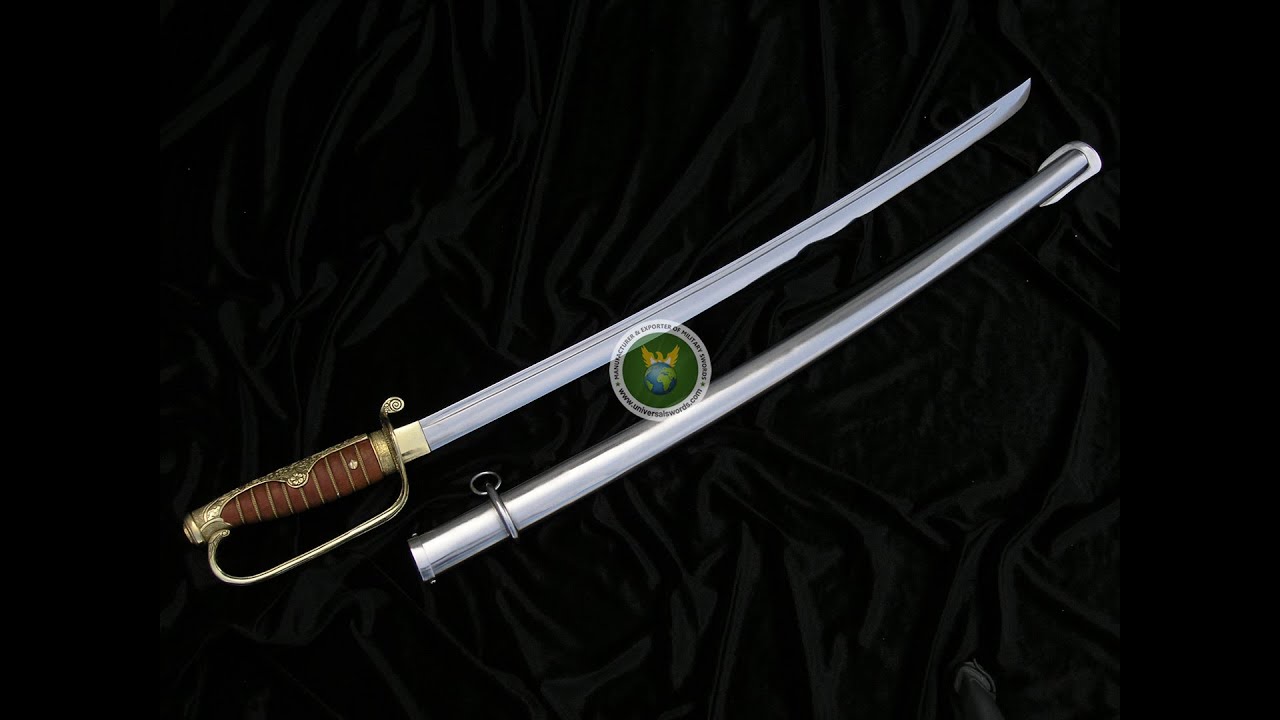 Russo-Japanese Kyu Gunto Army Sword - YouTube