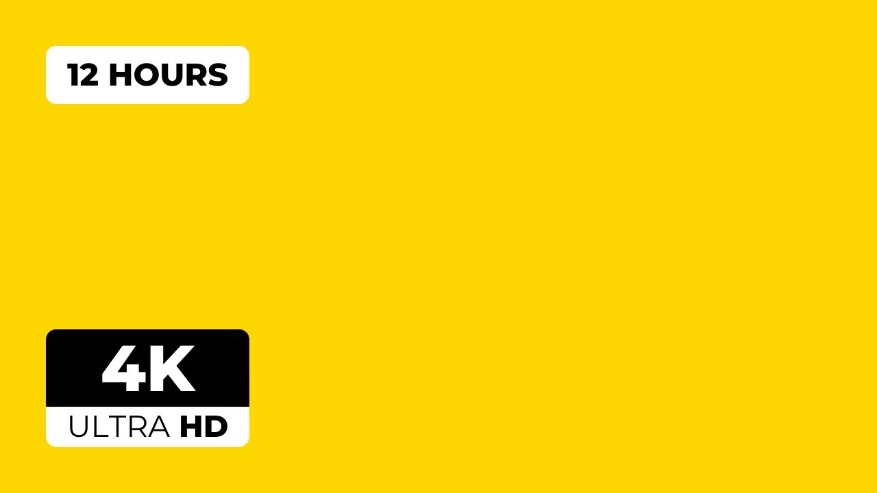 Imperial Gold Color Screen Night Light 4K (12 Hours, No Ads) - YouTube