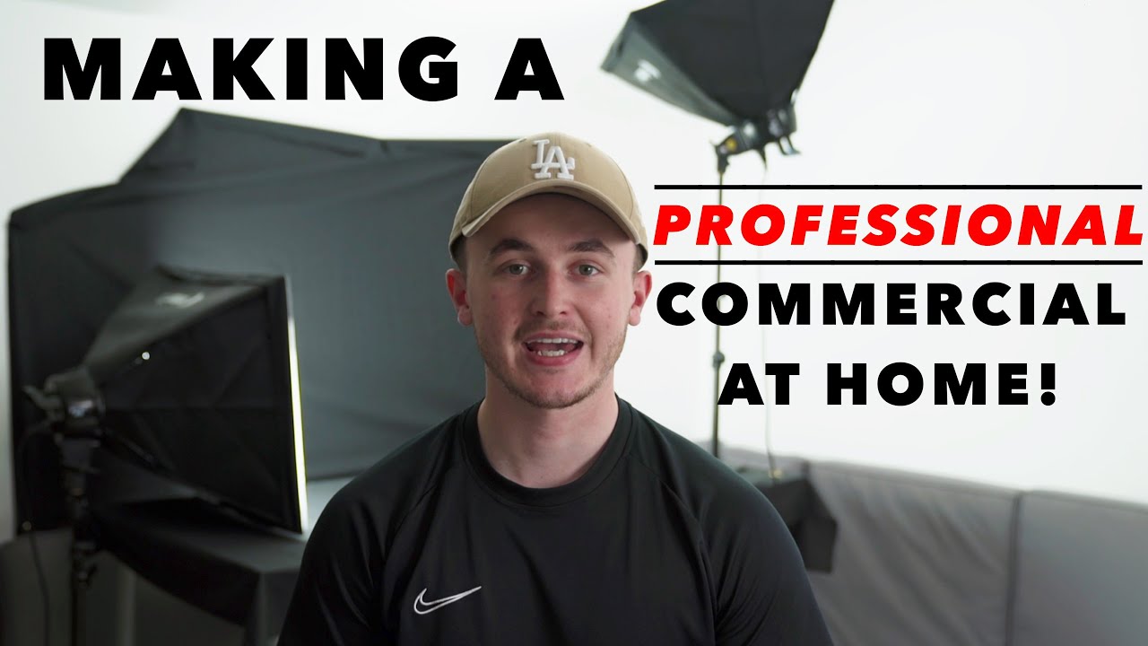 Making a professional commercial at home! (Daniel Schiffer inspired ...