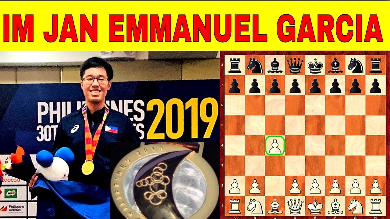 30th SEA GAMES CHESS FIRST GOLD MEDAL || IM Jan Emmanuel Garcia ...