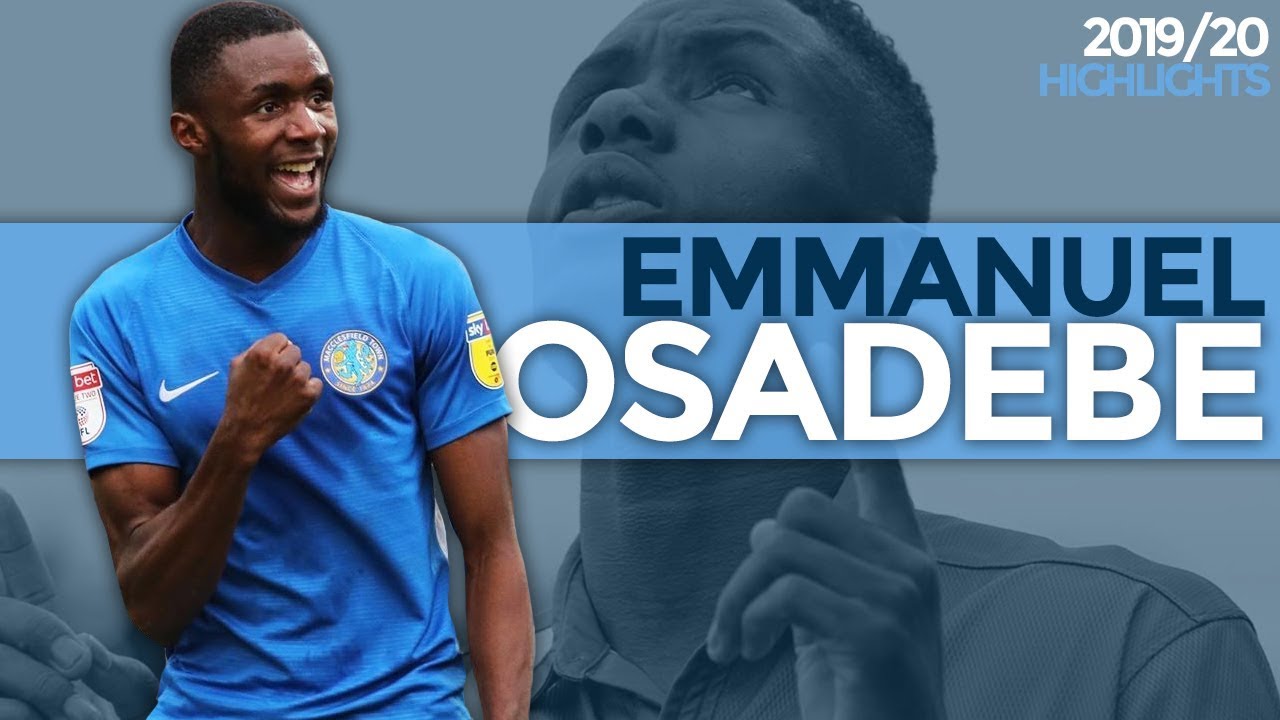 Emmanuel Osadebe Southend United F.C. Midfielder 19/20 Highlights - YouTube