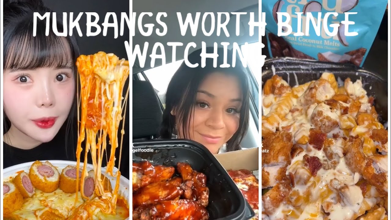 MUKBANGS THAT ARE DEFINITELY WORTH BINGE WATCHING *TIKTOK EDITION ...