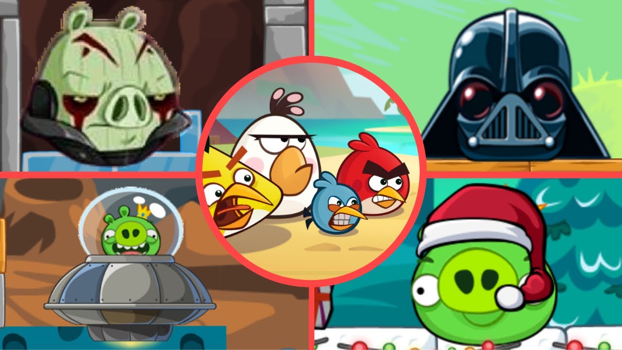 Angry Birds Maker Custom 25 - All Bosses (Luta dos Bosses) - YouTube