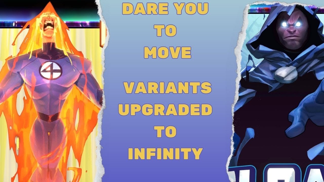 MOVE VARIANTS UPGRADED TO INFINITY I MARVEL SNAP I JUNE 2023 - YouTube