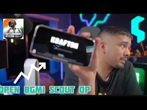 scout op bhaiya ne open kara bgmi tb dekha ki!// When Scout op opened ...