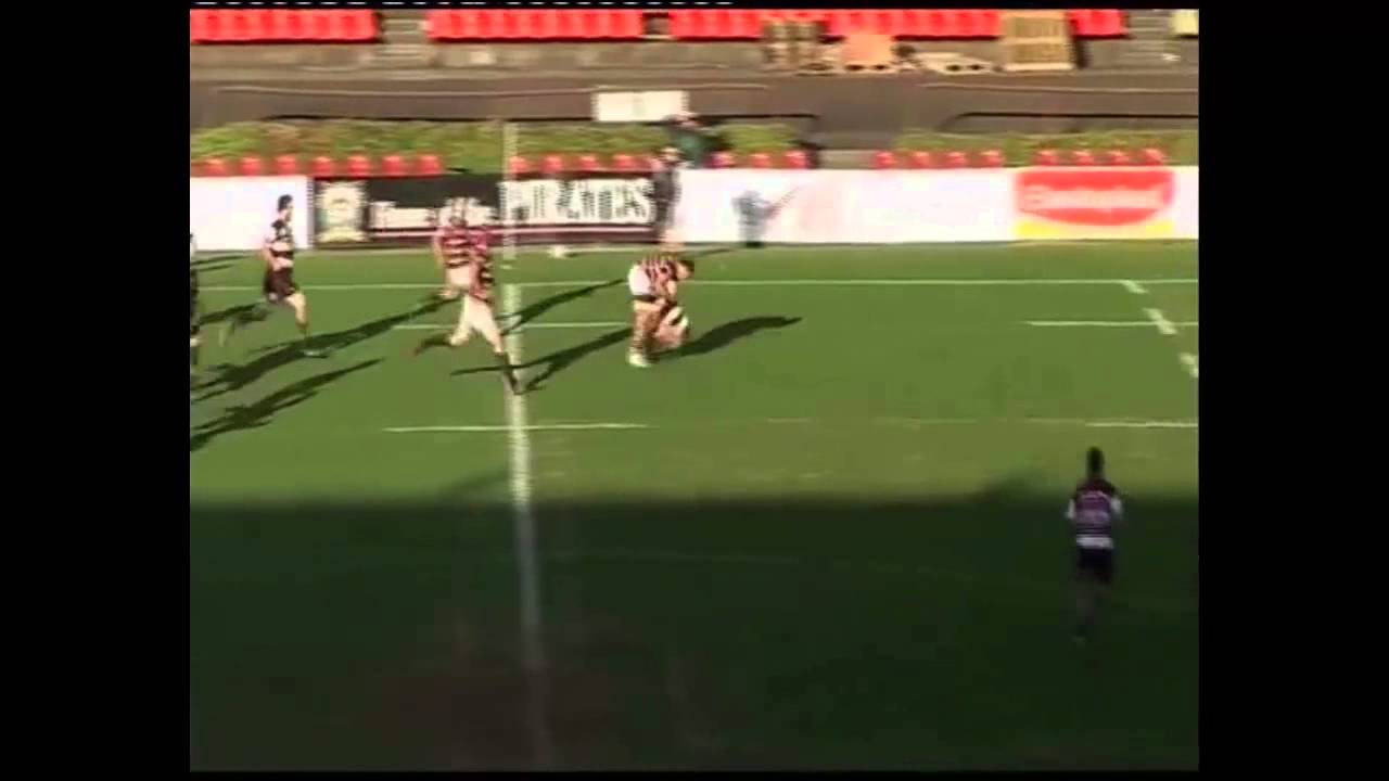 Robert Cattanach Shute Shield Highlights - YouTube