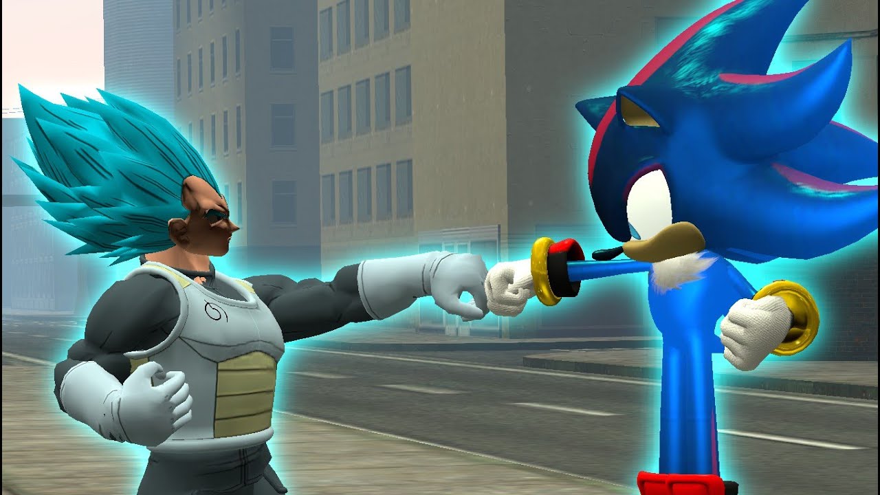 Shadow vs Vegeta - YouTube