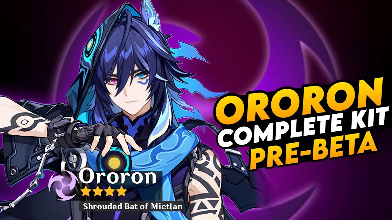 ORORON COMPLETE KIT INFO: Skills, Burst, Talents & Constellations ...