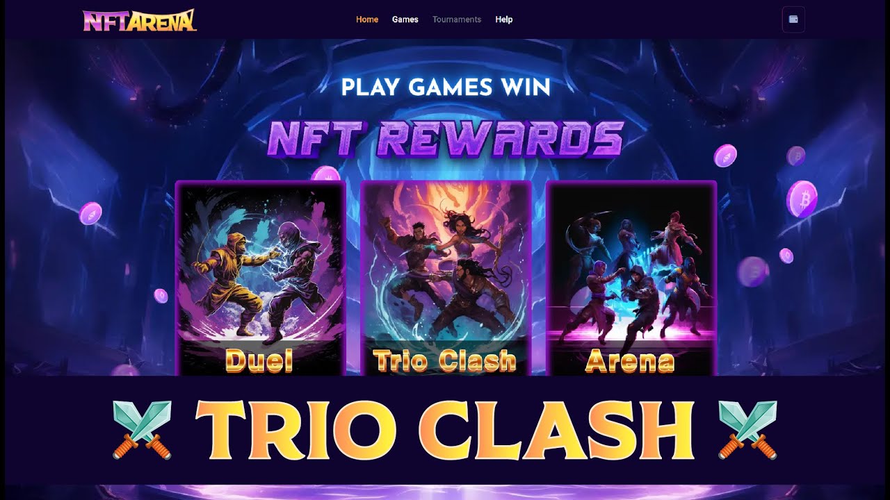 NFT Arenaz - Trio Clash overview - YouTube