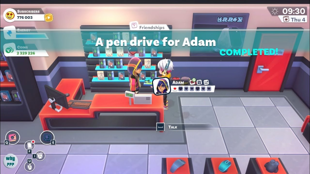 Adam Quest || A pen drive for Adam || Youtuber Life 2 - YouTube