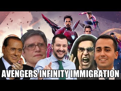 AVENGERS INFINITY IMMIGRATION - YouTube