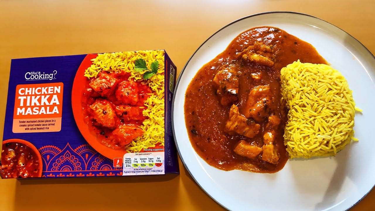 Lidl Chicken Tikka Masala - What's Cooking Ready Meal - YouTube