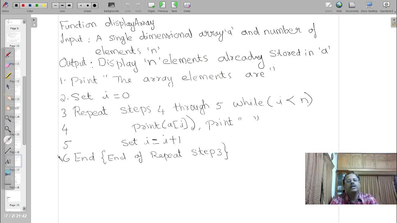 Linear Search Using Functions Youtube