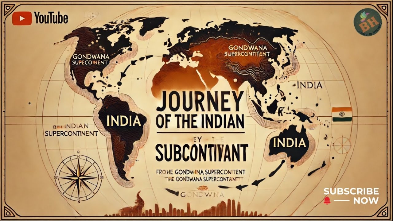 The Epic Journey of the Indian Subcontinent 🌏 by: Beauty in history ...