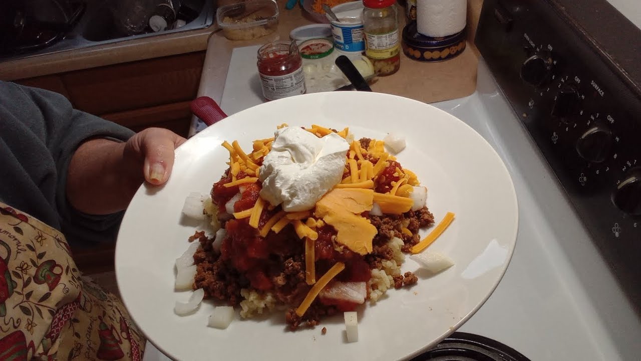 Taco Supreme on a plate - YouTube