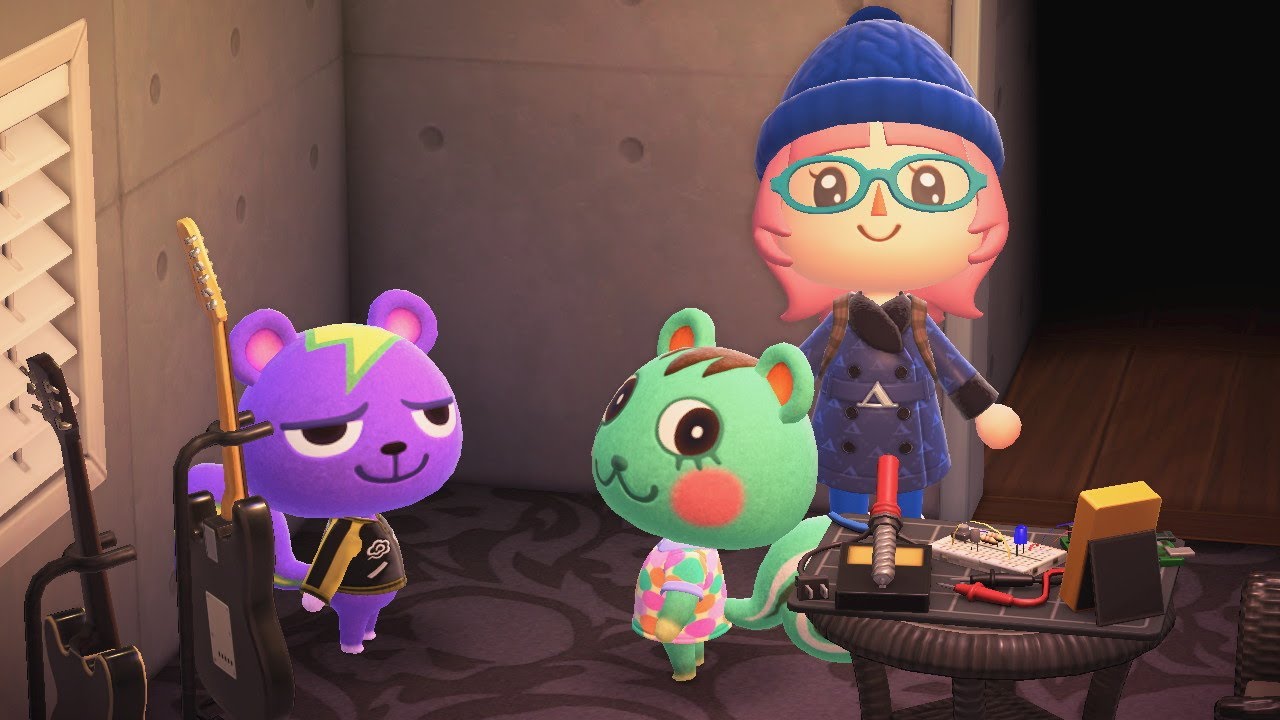 Static & Mint【Animal Crossing New Horizons】 - YouTube