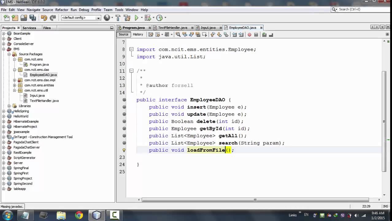 Java Sample Application (DAO Pattern Part 2 in Nepali Language) - YouTube