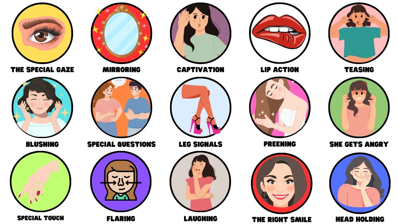 Every Female Attraction Sign Explained in 8 Minutes - YouTube