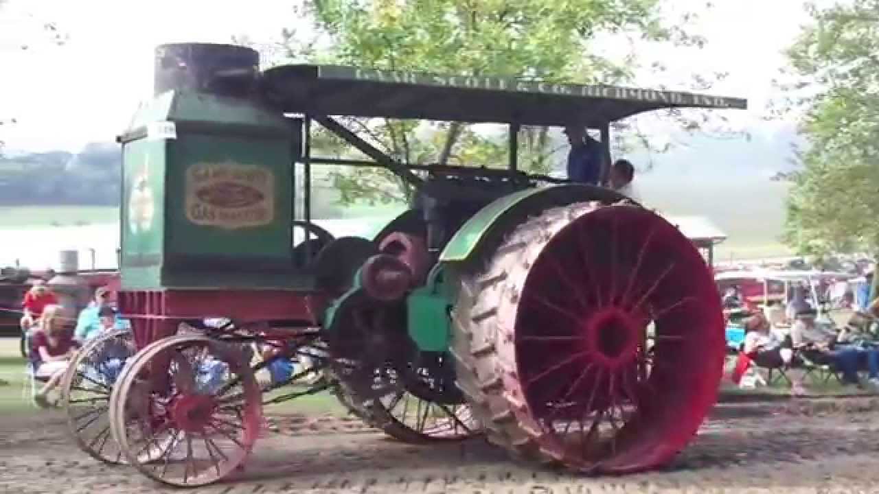 Gaar Scott gas tractor - YouTube