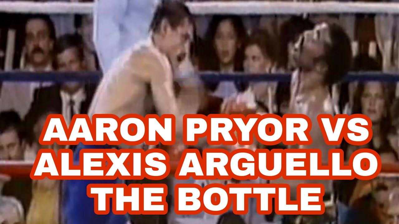 Aaron Pryor vs Alexis Arguello 1982 1ST TO 13TH ROUNDS CBS VERSION ...
