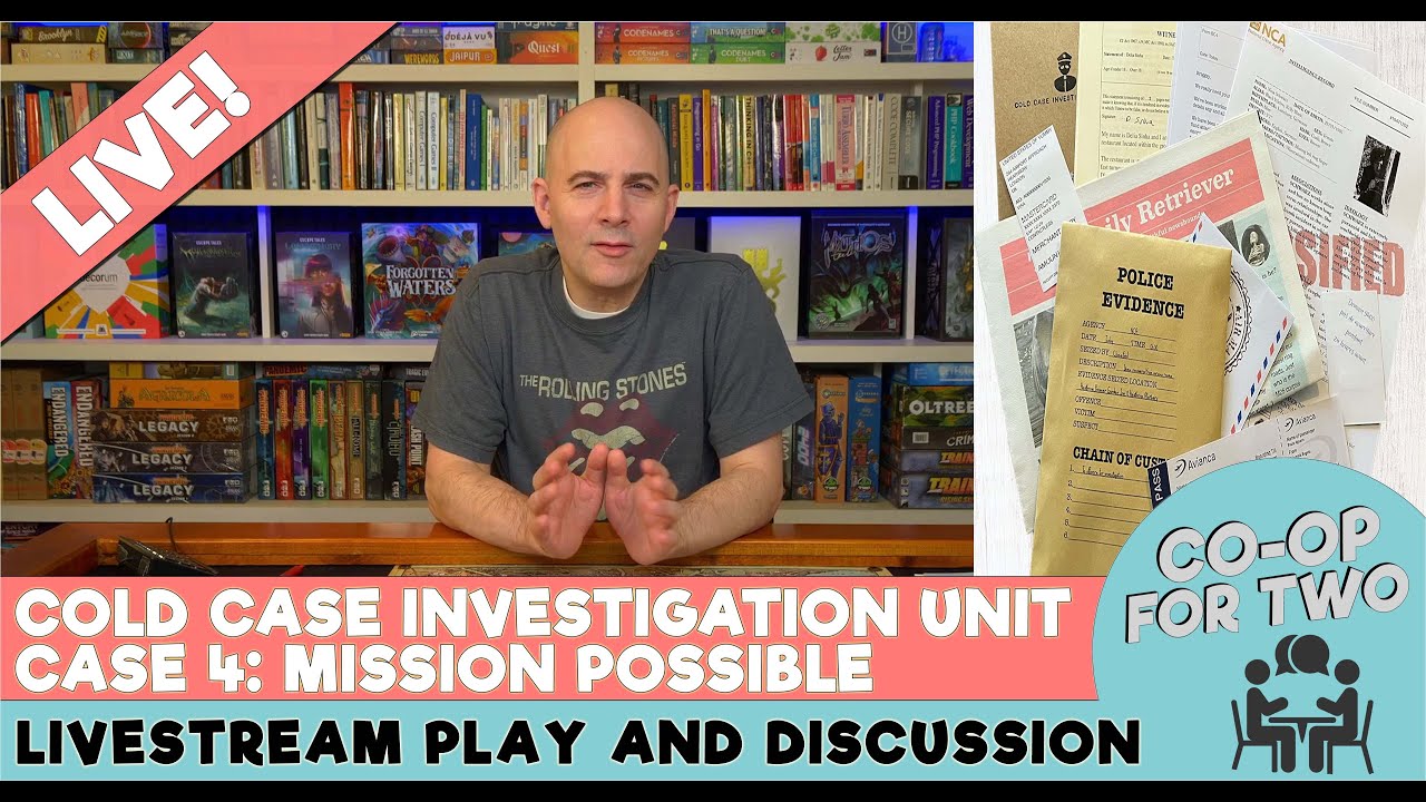 Cold Case Investigation Unit - Case 4 - Mission Possible - Play then ...