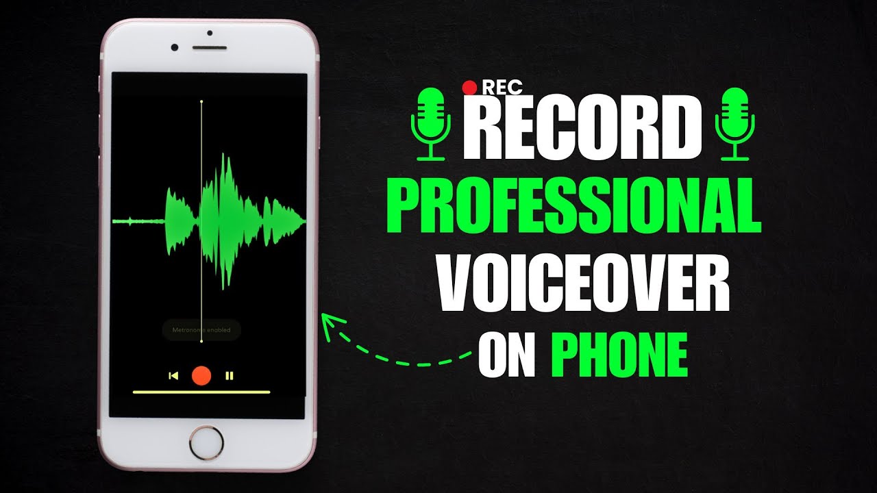 Record Professional Voiceover for YouTube Videos in Mobile | Step By ...