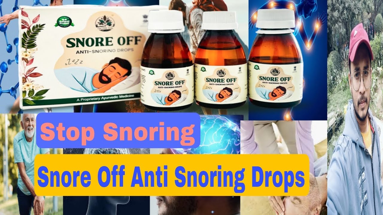 Snore Off Anti Snoring Drops Review - YouTube