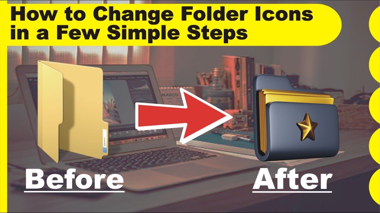 How to Easily Change Folder Icons | How to Change Folder Icons in a Few ...