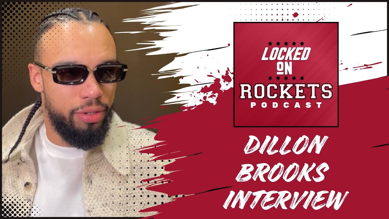 Dillon Brooks | Postgame Houston Rockets Vs Portland Trail Blazers | 2024-2025 NBA Season - YouTube