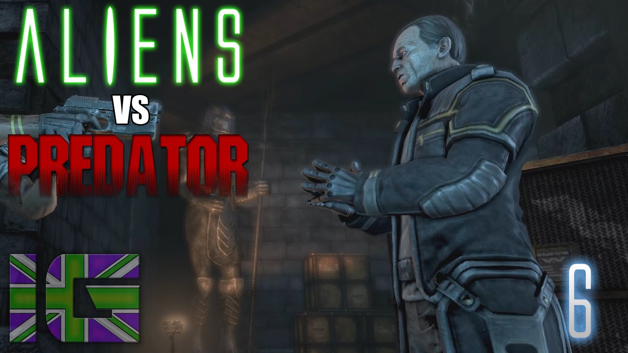 MR WEYLAND! - Aliens Vs. Predator - Marine Campaign (Finale) - #6 - YouTube
